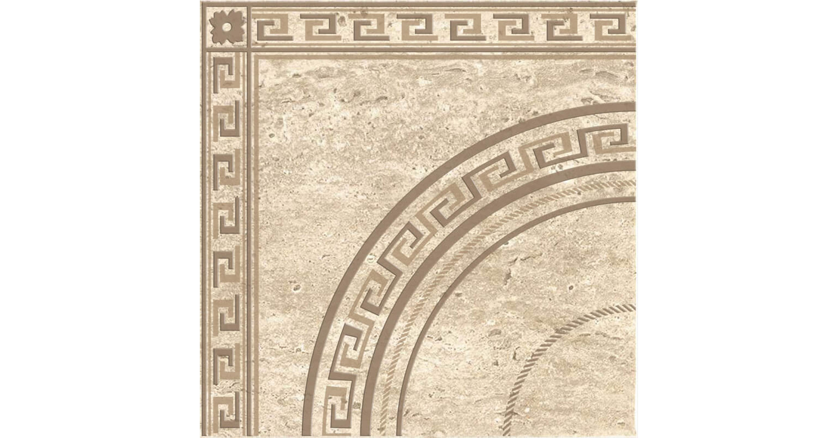 TRAVERTINE matt dekor 6646-0009 - Cesarom - Zalakerámia Webáruház